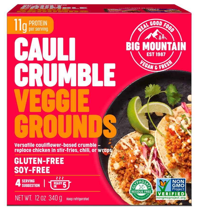 Cauli Crumble Veggie Grounds - Made with Fresh Veggies
