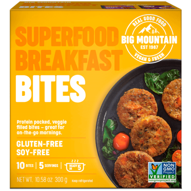 Healthy superfood breakfast bites